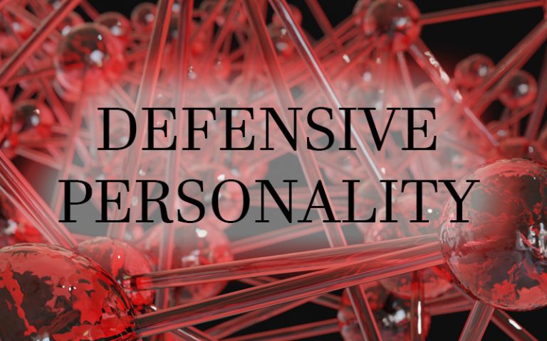 Why does someone develop a defensive personality?